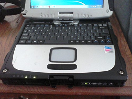 Panasonic ToughBook CF-19 INTEL Core 2 Duo 1100MHz 80Gig Serial ATA HDD 1024mb DDR2 NO OPTICAL DRIVE Wireless WI-FI LCD Genuine Windows 7 Professional 32 Bit Laptop Notebook Computer