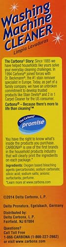 Carbona Cleaner Washing Machine Deep Cleaner, 10.58 oz