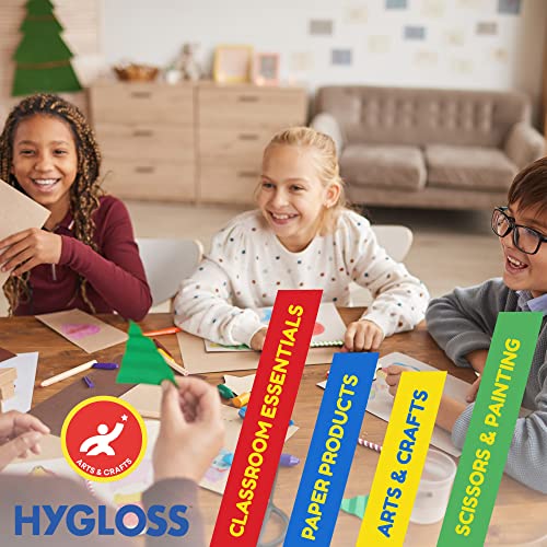 Hygloss Products Acetate Sheets for Crafts, Clear Overhead Projector Sheets Acetate-Like, For Arts And Craft Projects and Classrooms, Not for Printers, 8.5β x 11β, 48 Pack