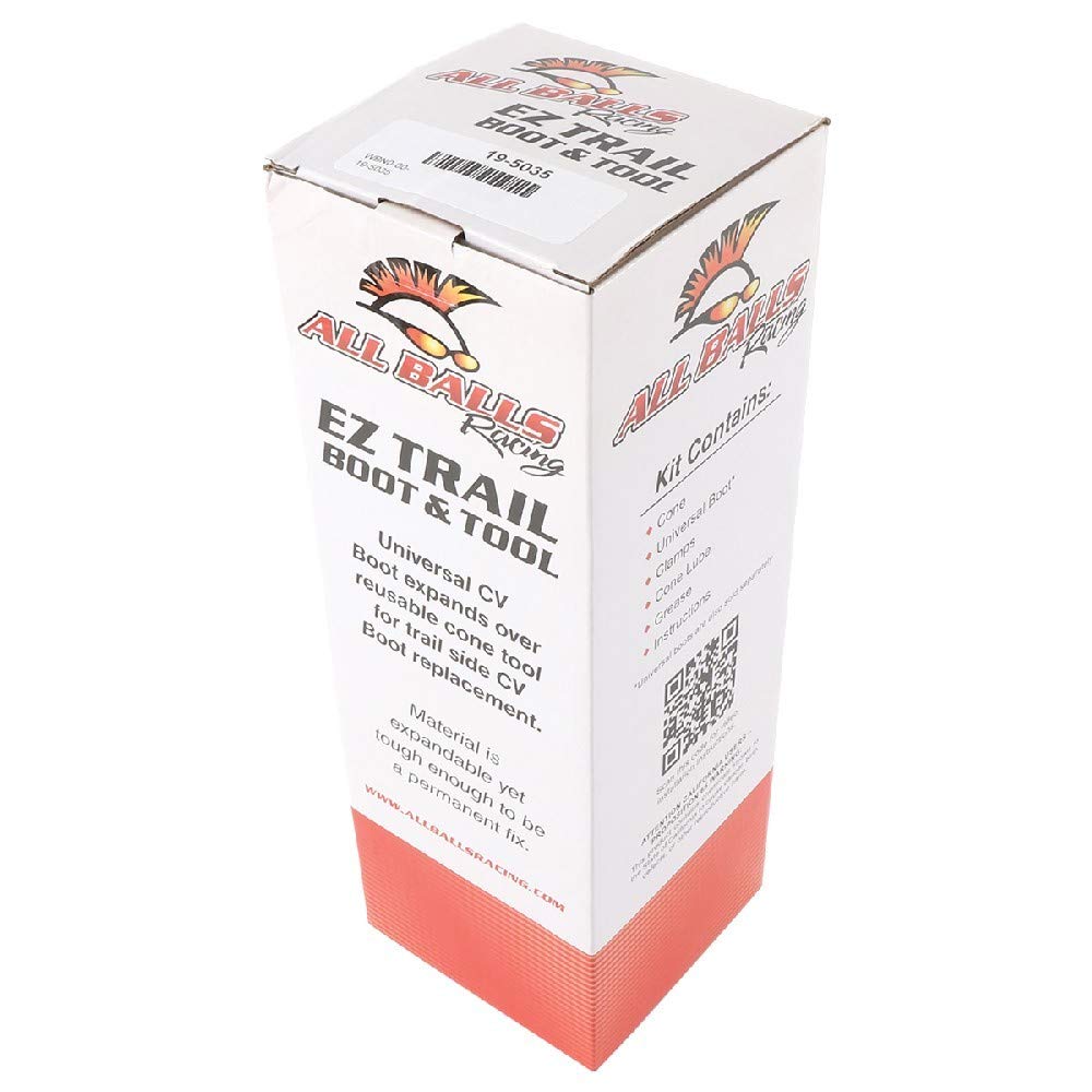 All Balls Racing 19-5035 Black CV Boot Kit and Tool
