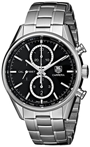 TAG Heuer Men's CAR2110.BA0724 Analog Display Swiss Automatic Silver Watch