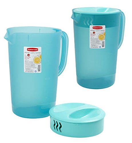 Rubbermaid Limited Edition Dishwasher Safe Pitcher, 1 Count (Pack of 1), Blue