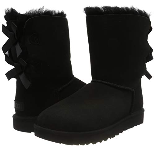 UGG Women's Bailey Bow Ii Boot, Black, 10