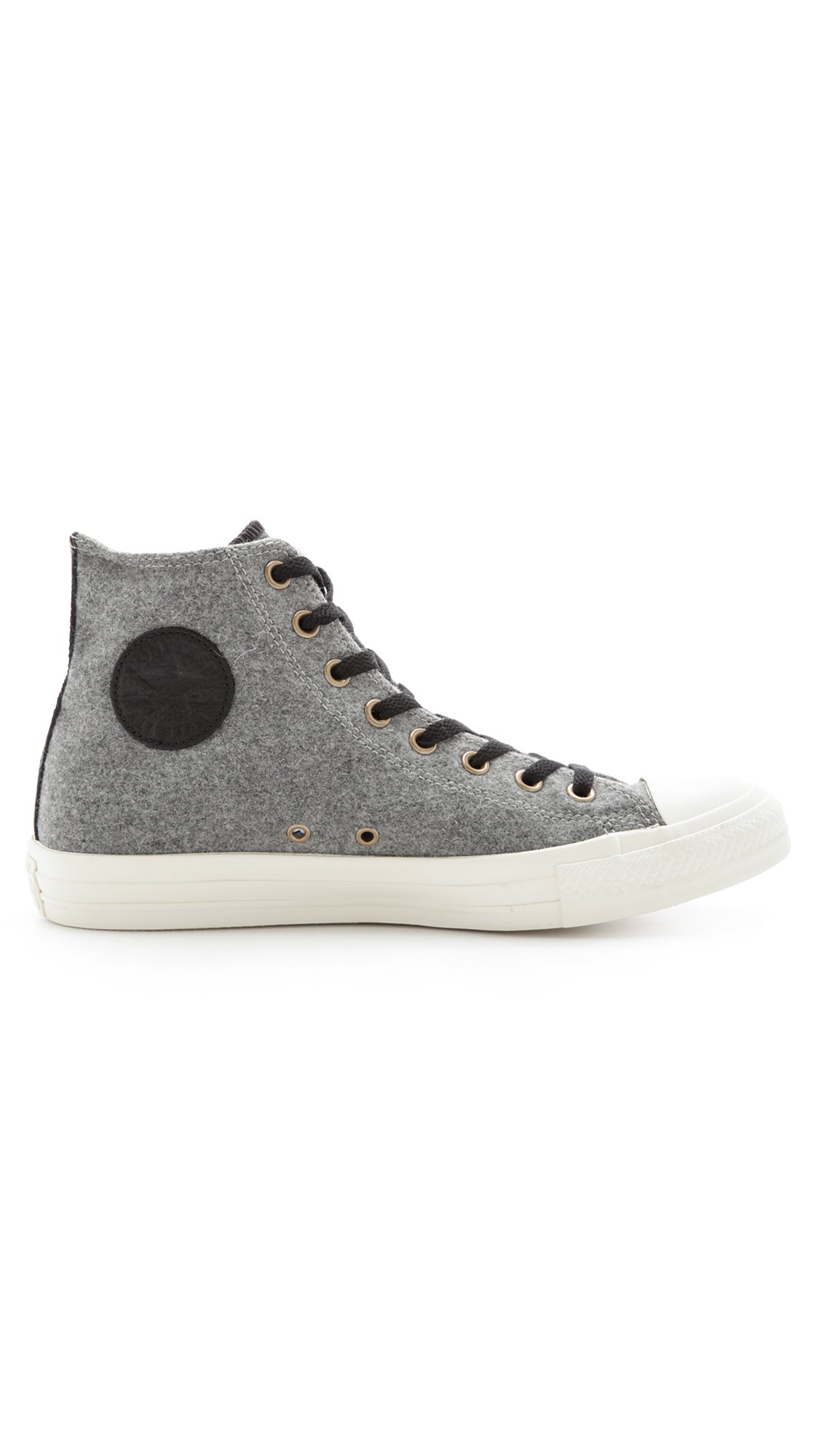 Converse Chuck Taylor All Star Menswear Hi Shoes, Size: 8 D(M) US Mens / 10 B(M) US Womens, Color: Gray