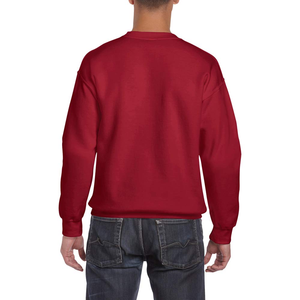 Gildan Men's Heavy Blend 8 Oz, Ash, Large