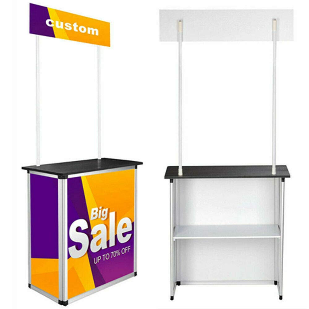 Chi Mercantile Portable Promotional Demo Counter Trade Show Display Booth