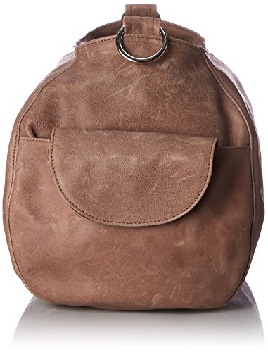 Piel Leather Top-Zip Shoulder Bag Cross Body Hobo, Toffee, One Size