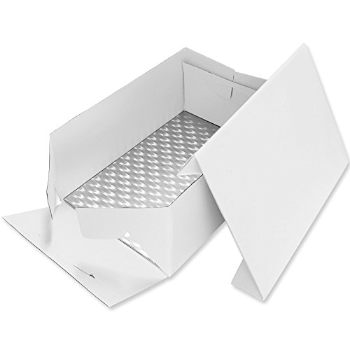 PME Oblong Card & Cake Box, 15 x 11-Inch, White