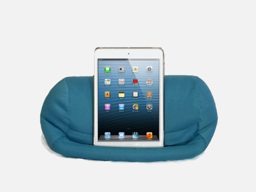 Renegade Concepts LAP PRO - MINI, Universal Beanbag Lap Stand for iPad Mini 1,2,3,4, iPad Air, Kindle, Galaxy, Xoom, Acer, & all Android Tablets - Bed, Couch, Travel - Adjustable Angle; 0-89 deg.