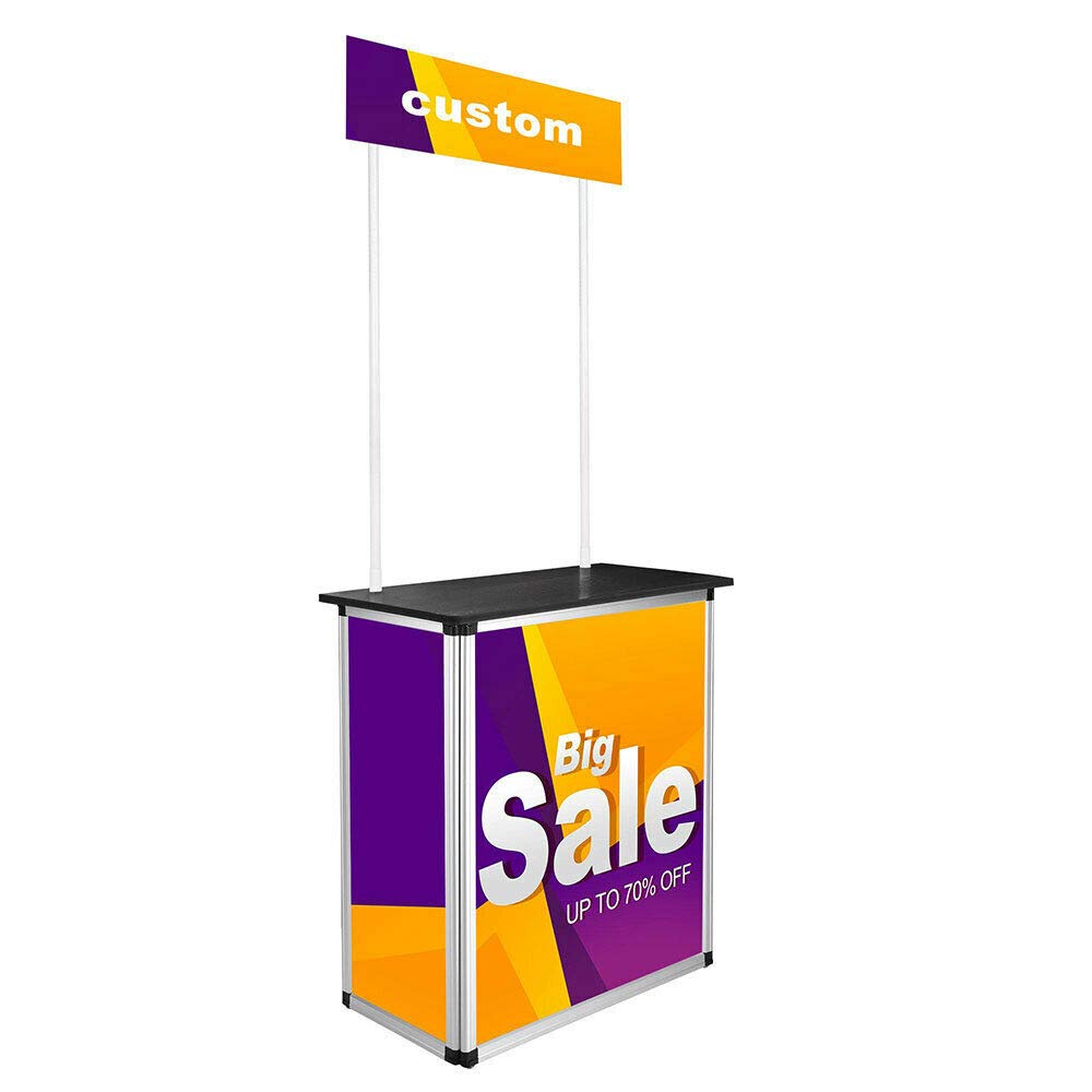 Chi Mercantile Portable Promotional Demo Counter Trade Show Display Booth