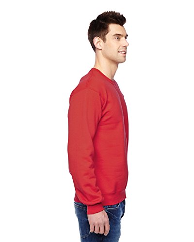 Fruit of the Loom Adult 7.2 oz. SofSpun® Crewneck Sweatshirt M FIERY RED