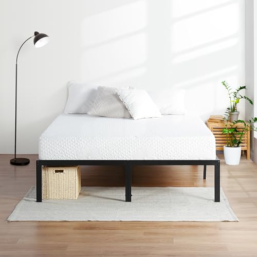 Olee Sleep Queen Mattress, 8 Inch Gel Memory Foam Mattress, Gel Infused for Comfort and Pressure Relief, CertiPUR-US Certified, Bed-in-a-Box, Medium Firm, Queen Size