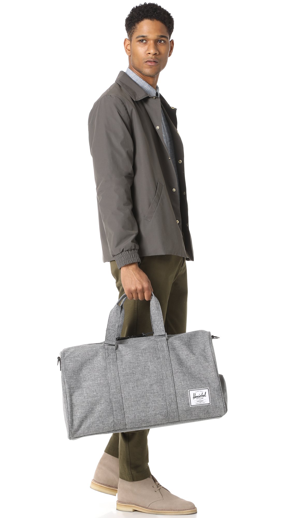 Herschel Novel Duffel Bag, Raven Crosshatch, Classic 42.5L