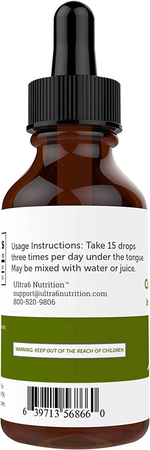 Ultra6 Nutrition Vitamin B12 Sublingual Liquid Drops - B12 Methylcobalamin Supplement Great for Energy & Tiredness - Vitamin-B Supplements for Women & Men - 90 Day Supply