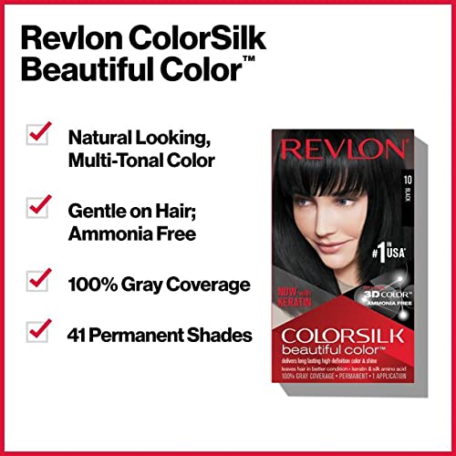 Revlon Colorsilk Beautiful Color, Medium Golden Brown 43 1 ea (Pack of 1)