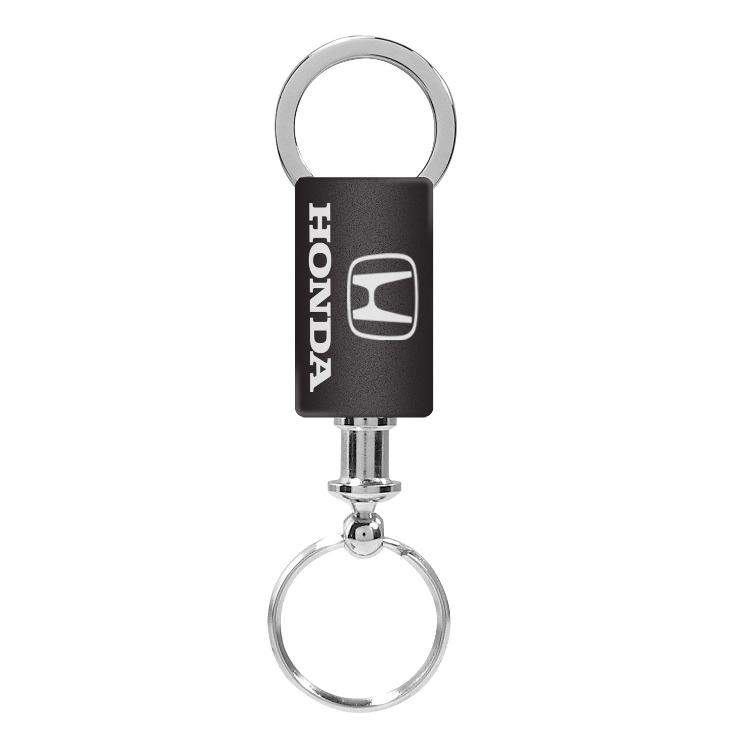 Au-TOMOTIVE GOLD Honda Logo Black Valet Key Chain