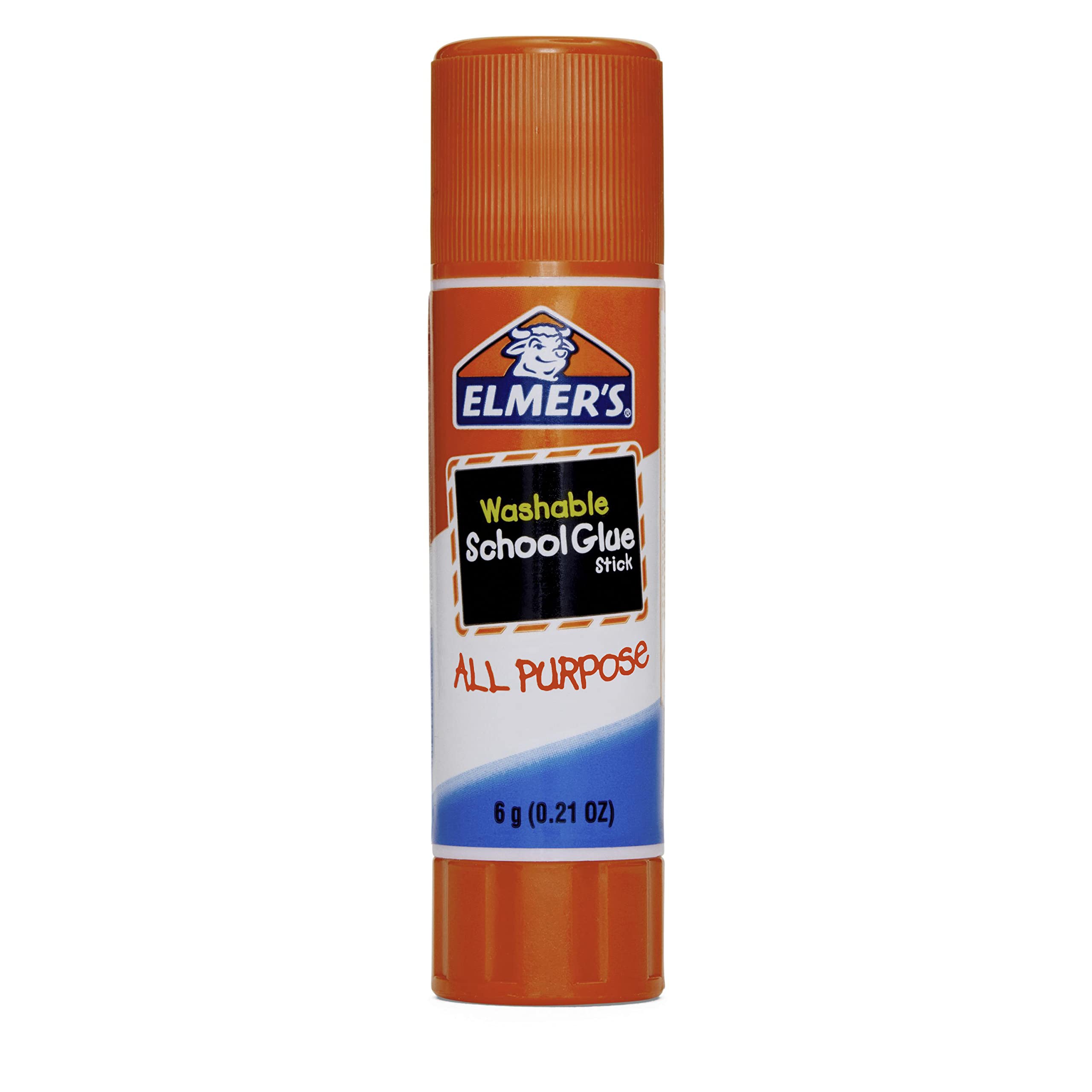 Elmer's All Purpose School Glue Sticks, Washable, 6g, 8 Count (E5004), White
