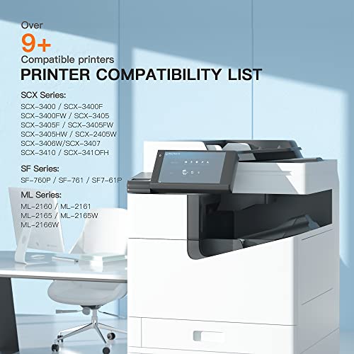 E-Z Ink (TM Compatible Toner Cartridge Replacement for Samsung MLT-D101S 101S MLTD101S to use with ML-2166W ML-2160 ML-2165 SCX-3405W ML-2165W SCX-3405FW SCX-3400 SCX-3401FH SF-760P Printer (3 Black)