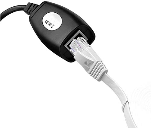 USB (Male) to RJ45 + USB (Female) USB Over Cat5/5e/6 Extension Adapter RJ45 -Up to 150ft Length