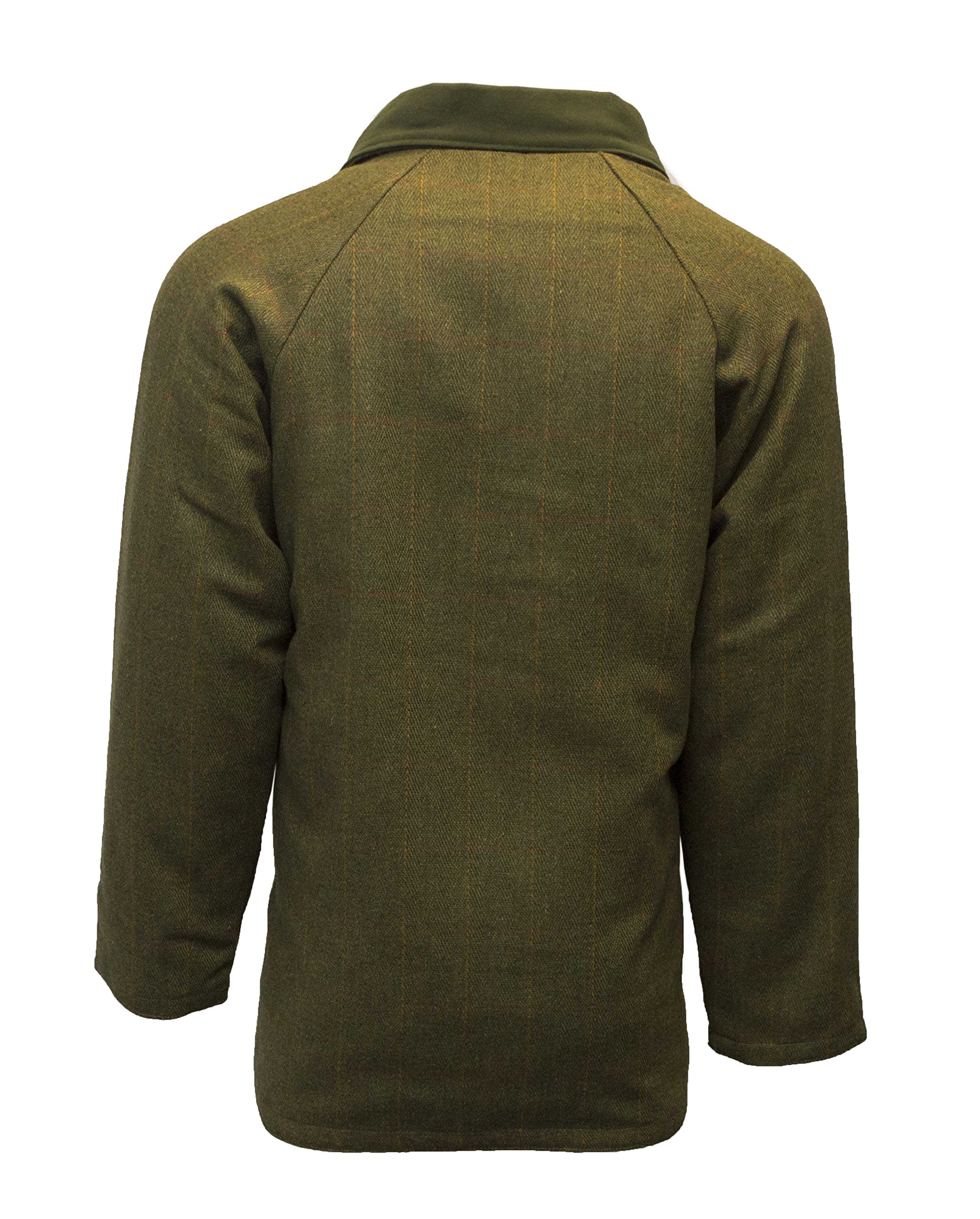 Walker and Hawkes Men's Derby Tweed Shooting Hunting Country Jacket Small Dark Sage