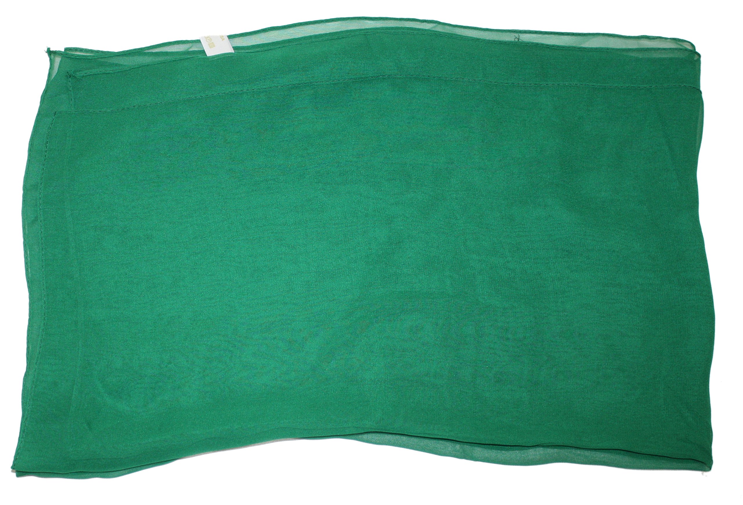 Ted and Jack - Solid Silk Lightweight Accent Scarf (Green)