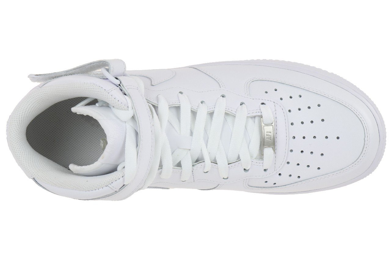 Nike Mens Air Force 1 Mid 07 Basketball Shoes White/White 315123-111 Size 13