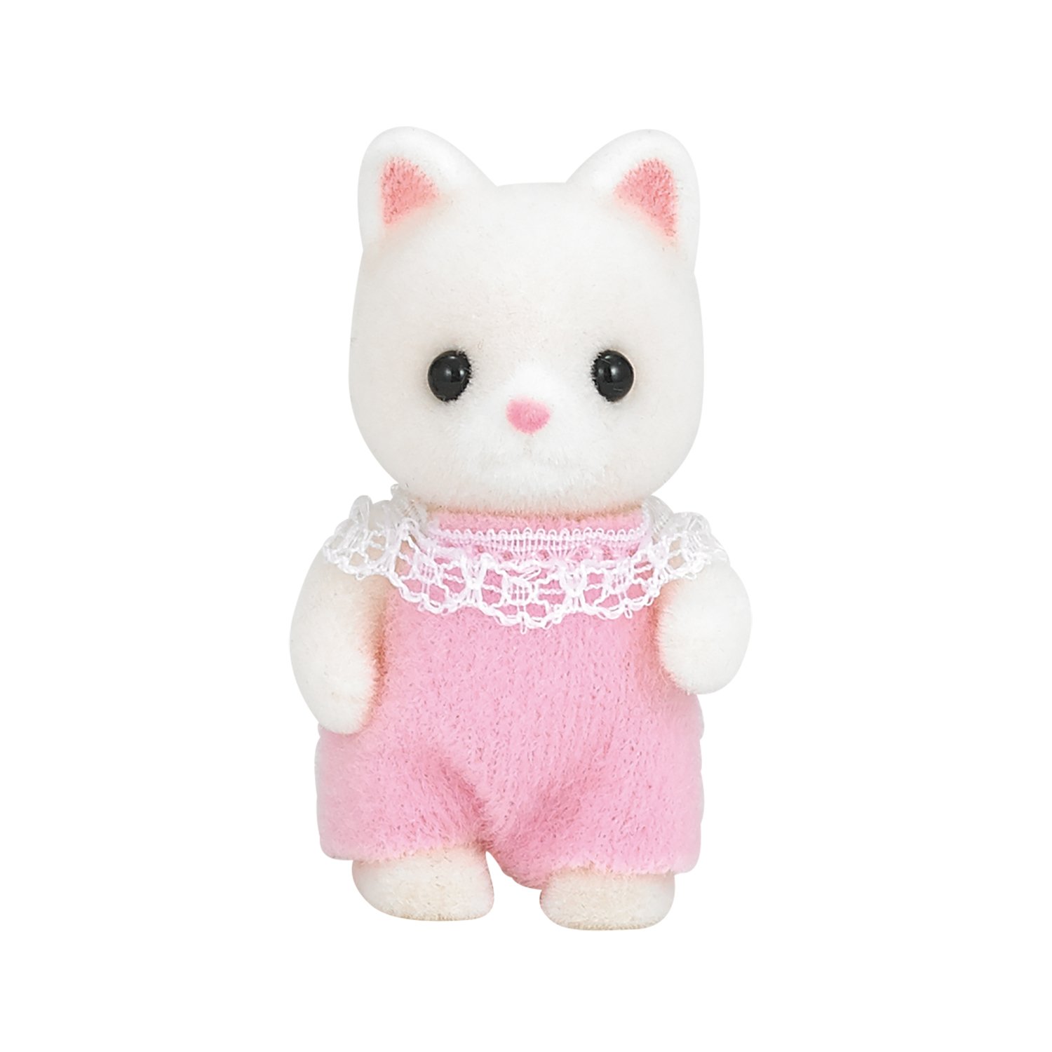 Sylvanian Families Epoch Doll [Silk Cat Baby] Ni-89 ST Mark Certified, for Ages 3 and Up, Toy, Doll House, Sylvanian Families, Epoch