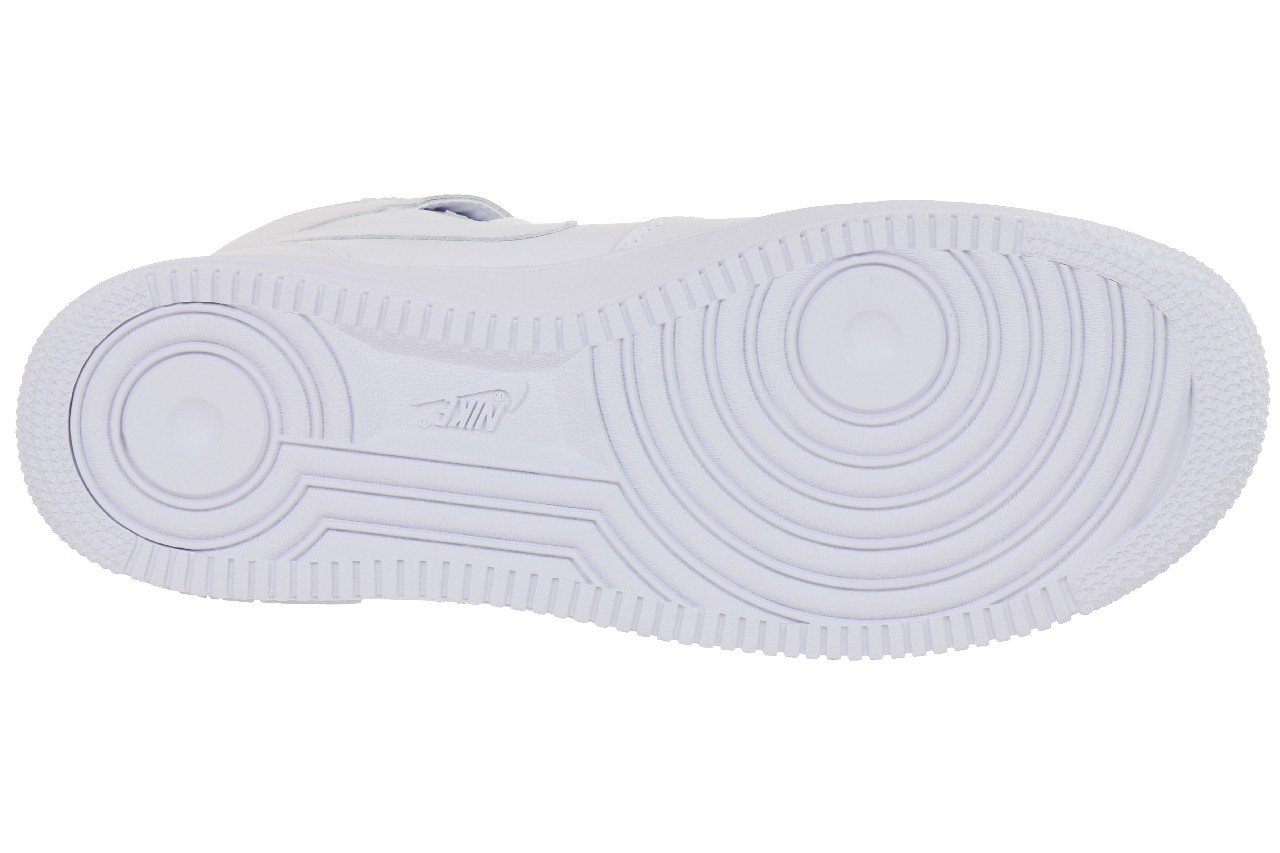 Nike Mens Air Force 1 Mid 07 Basketball Shoes White/White 315123-111 Size 13