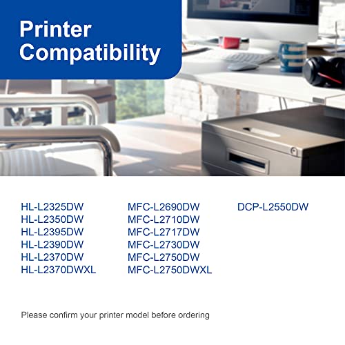 DR730 DR 730 Compatible Drum Unit 1-Pack (NOT Toner) Replacement for Brother DR730 Compatible with HL-L2350DW HL-L2395DW HL-L2390DW HL-L2370DWXL MFC-L2750DW MFC-L2710DW DCP-L2550DW Printer