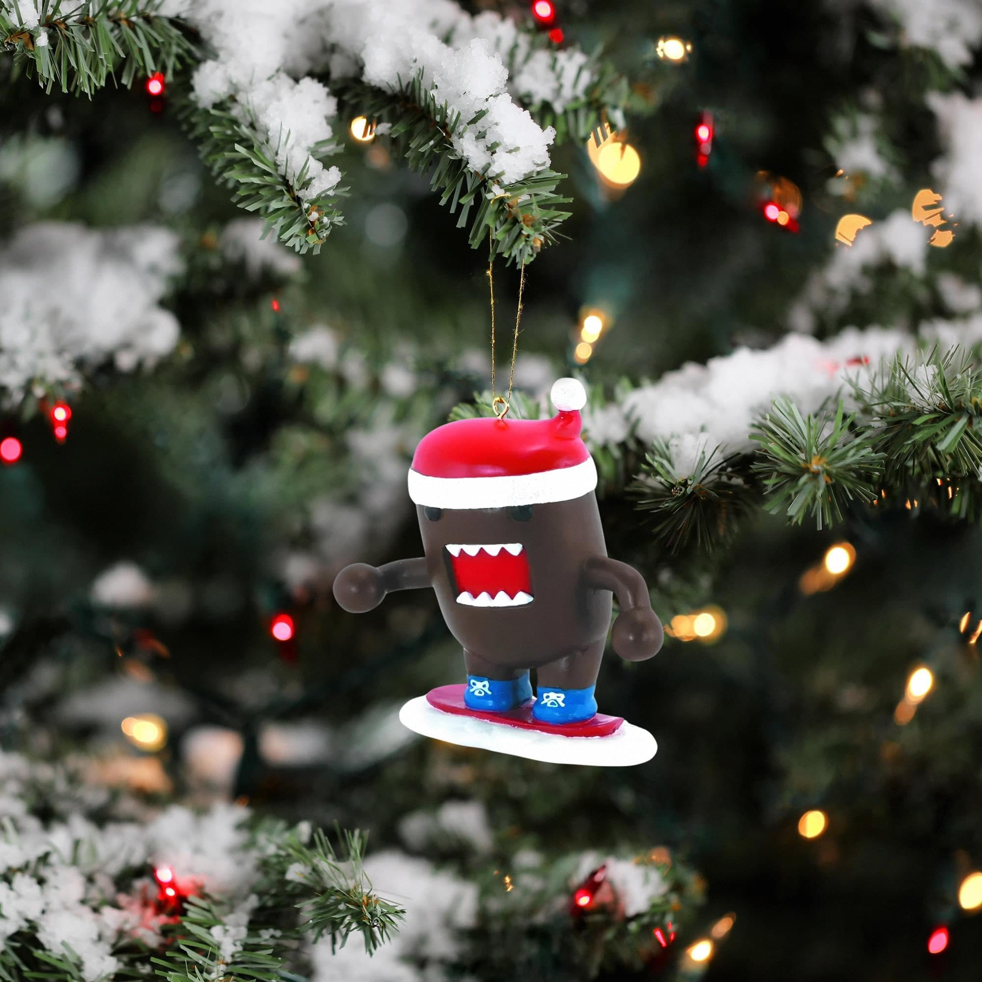 Dark Horse Deluxe Domo Snowboarding Ornament