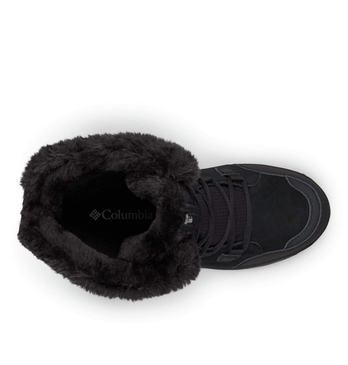 Columbia Women's Ice Maiden II Snow Boot, Black/Columbia Grey, 10 M US