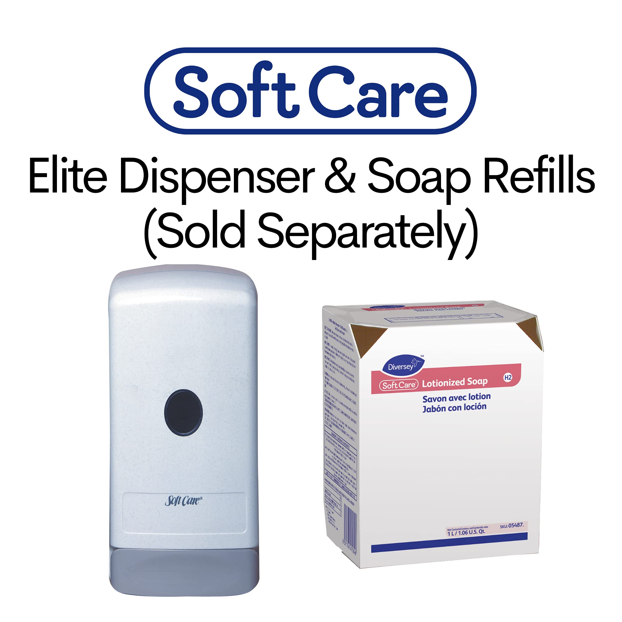 Diversey Soft Care Lotionized Hand Soap, Floral Scent, 1,000 Ml Cartridge, 12/carton