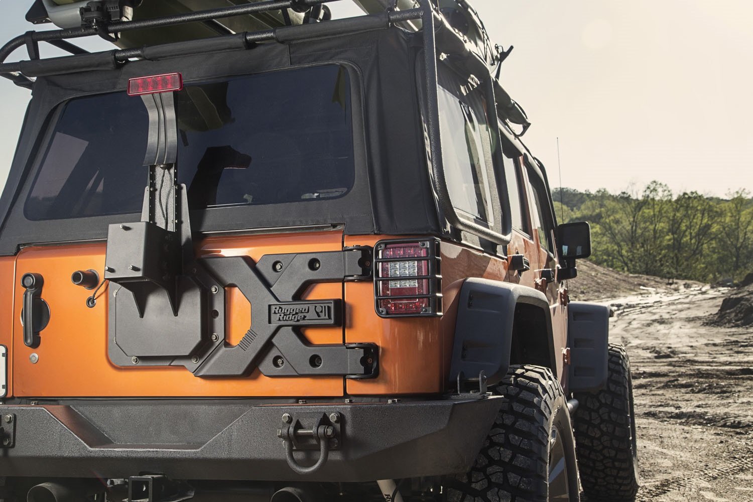 Rugged Ridge | HD Tire Carrier Kit | 11546.50 | Fits 2007-2018 Jeep Wrangler JK
