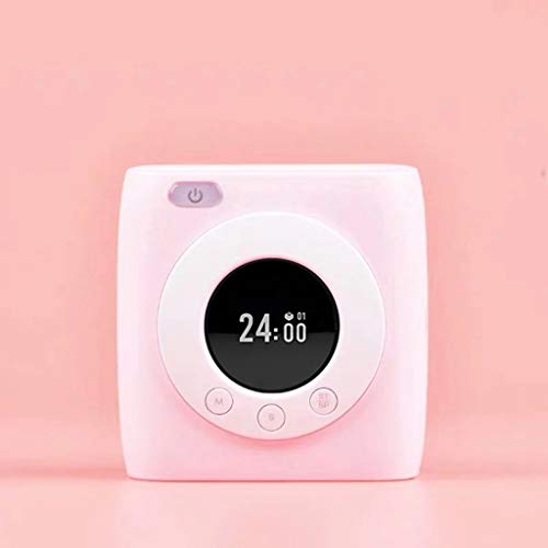 KXDFDC Pocket Printer BT Thermal Printer Portable Mobile Printer 300dpi for Photo Picture Memo Note Label with Clock Function (Color : Black-JoJo's Bizarre Adventure1)