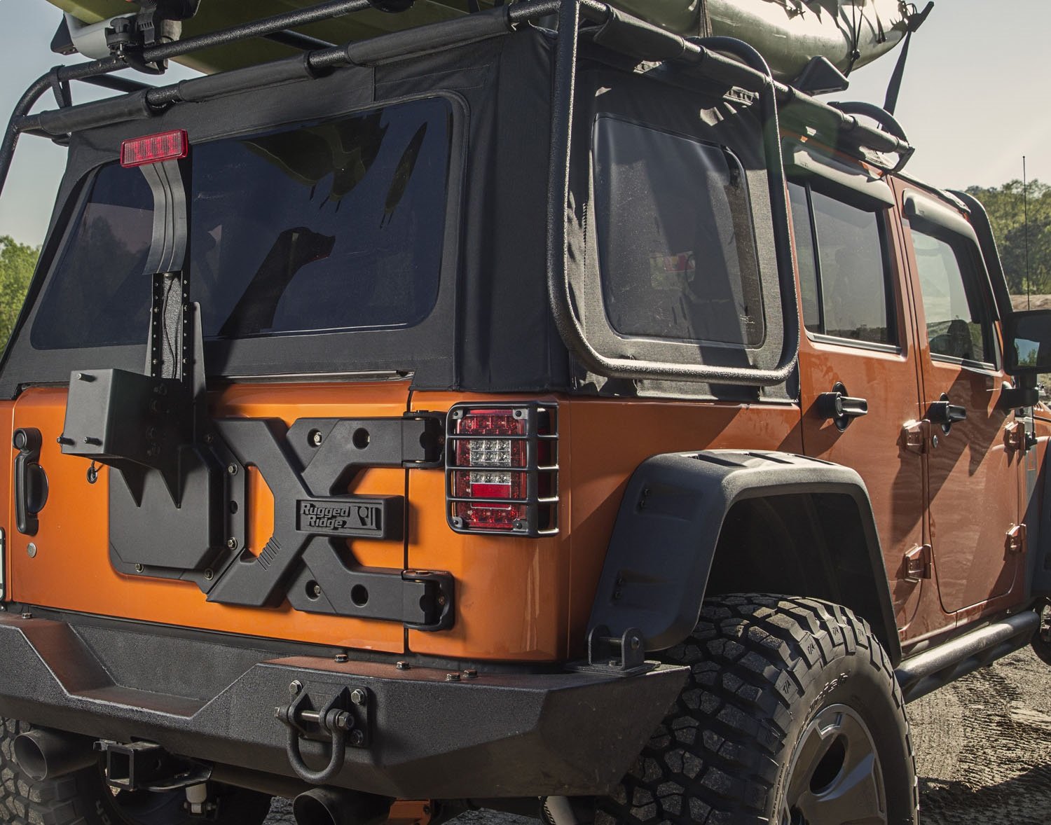 Rugged Ridge | HD Tire Carrier Kit | 11546.50 | Fits 2007-2018 Jeep Wrangler JK