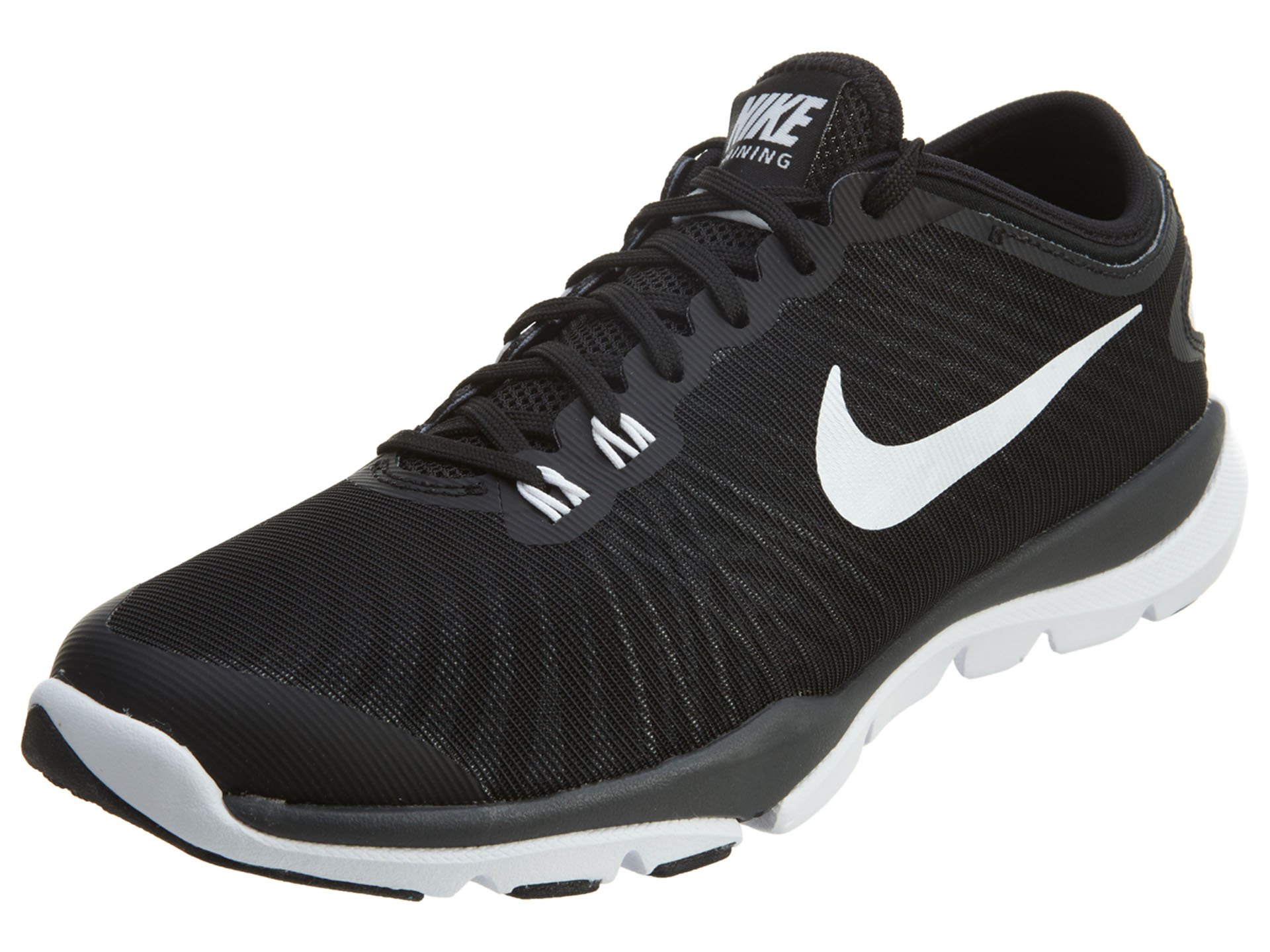 Nike Women's Sneakers, Black Black White Anthracite Stealth, 6.5 AU