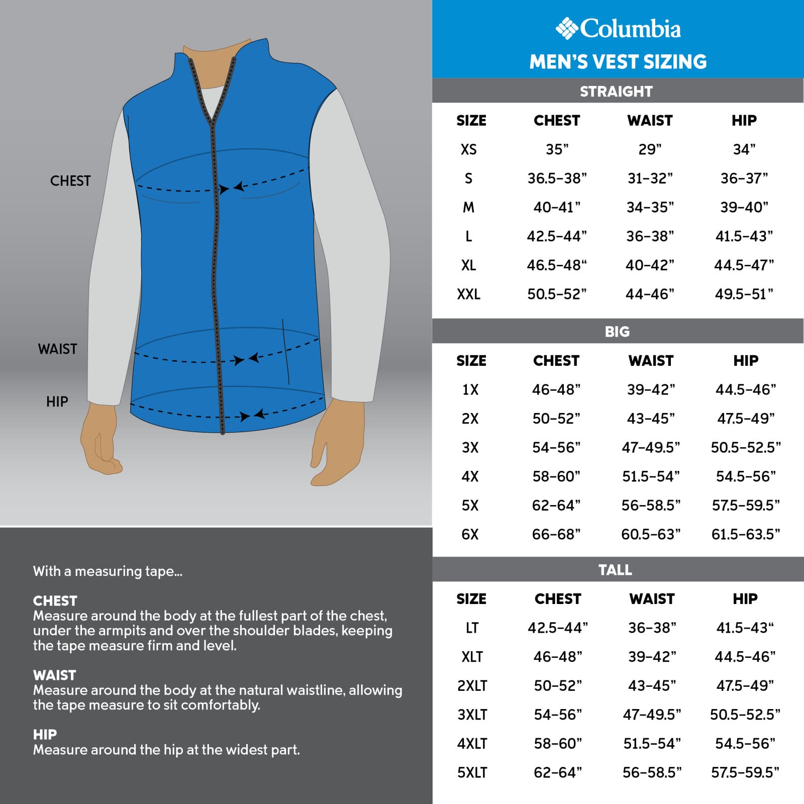Columbia Mens Steens Mountain Fleece Vest, Black, Small