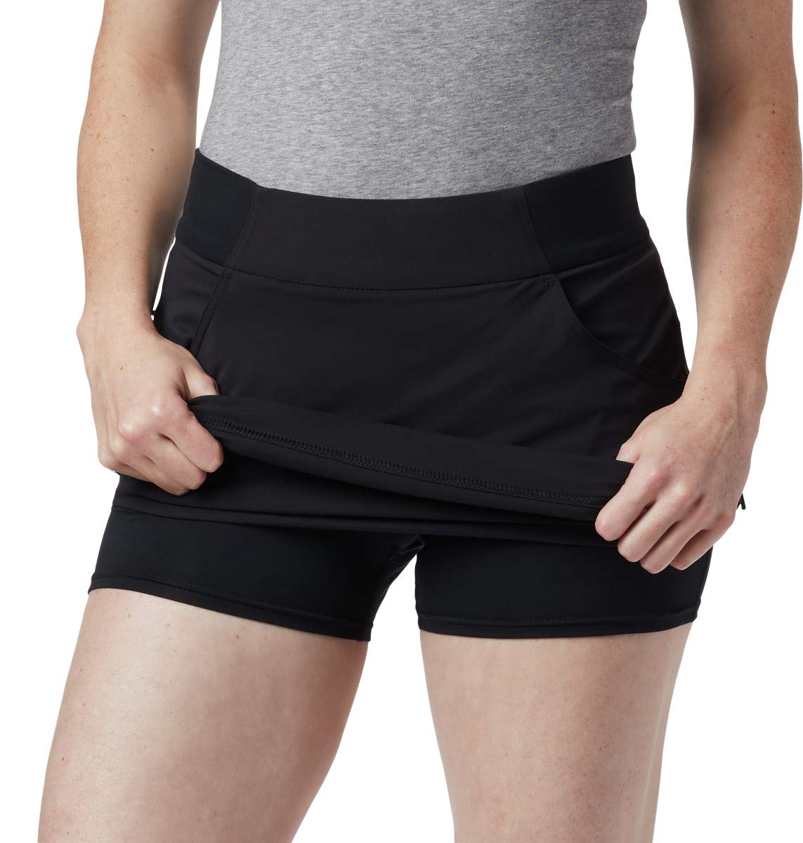 Columbia Women's Anytime Casual Skort, Black, Large