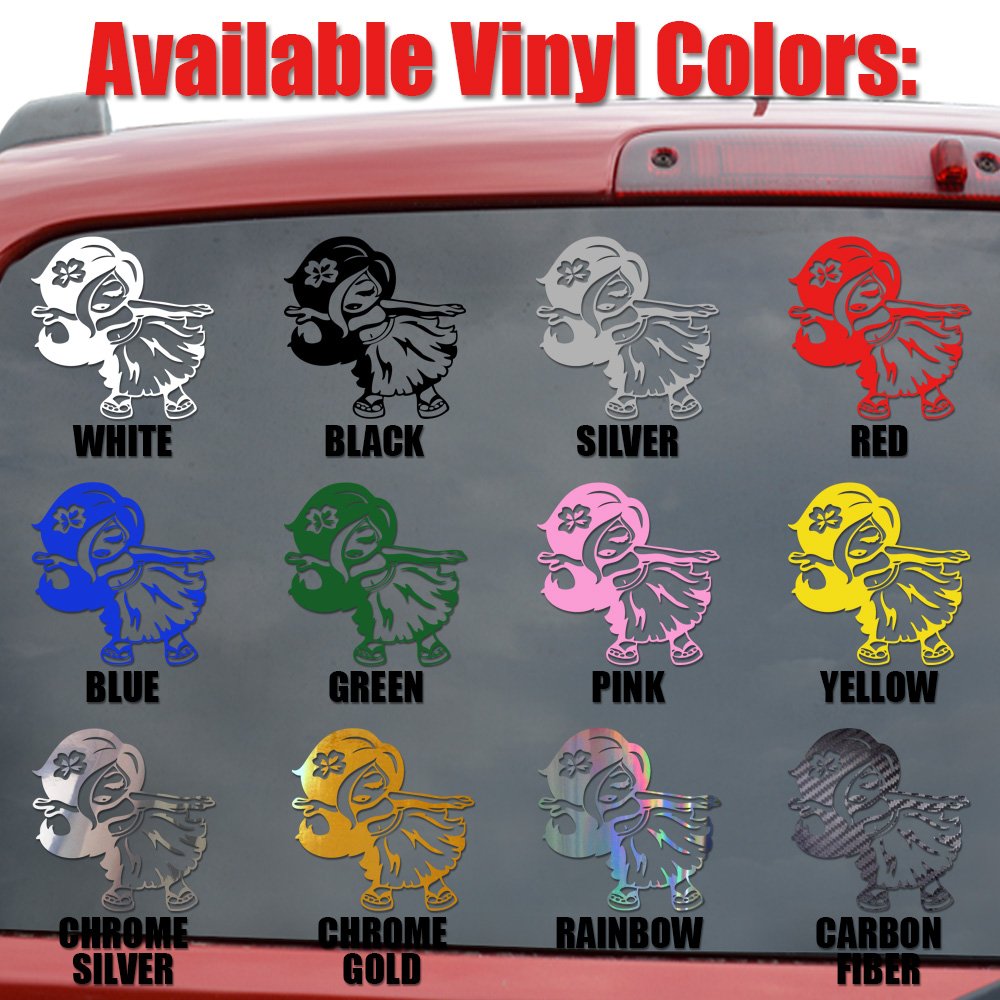 JDM Domo Kun Style 04 Vinyl Decal Sticker- 6" Tall Gloss White Color