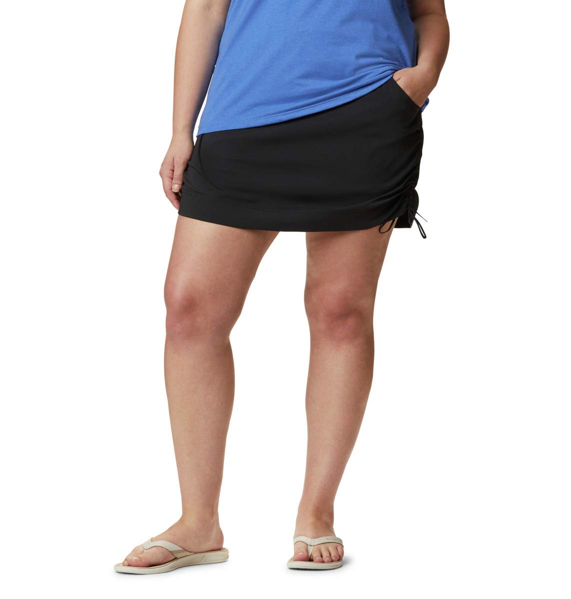 Columbia Women's Anytime Casual Skort, Black, Large
