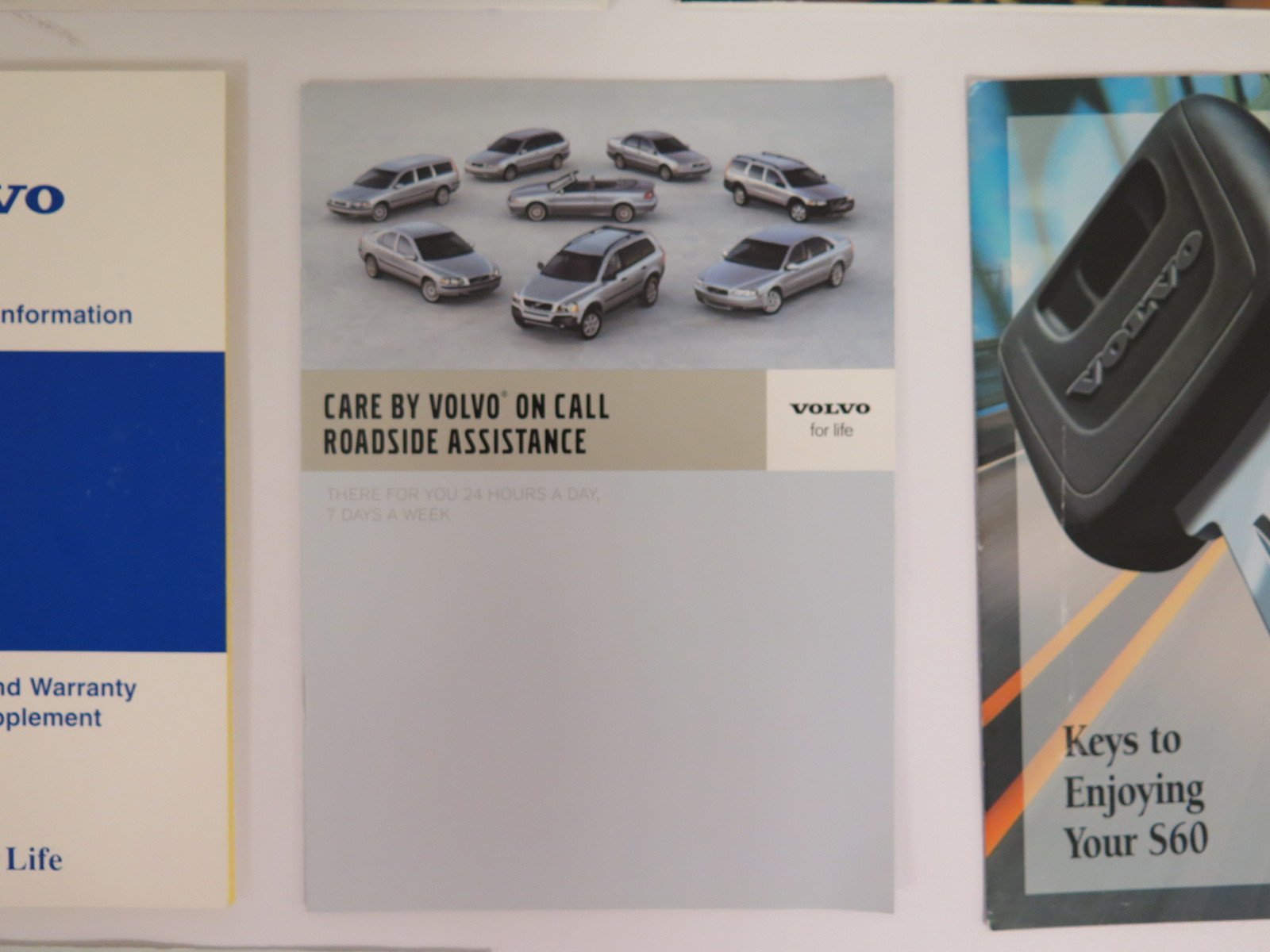 VOLVO 2004 S60 & S60R ORIGINAL OWNERS MANUAL KIT