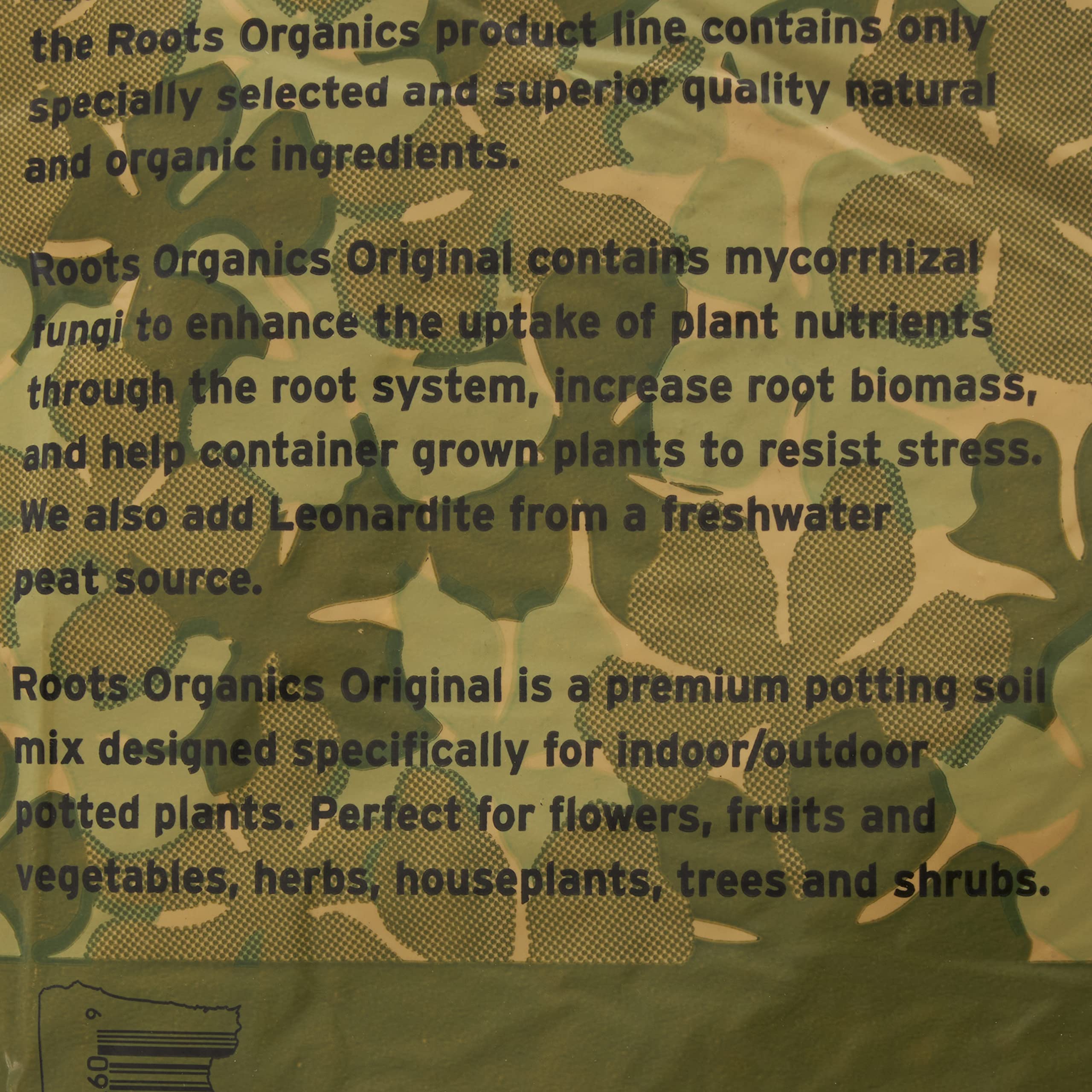 Roots Organics ROD75 Hydroponic Gardening Ready-to-Grow Coco Fiber-Based Potting Soil, 0.75 cu ft/5.6 gal for Plants