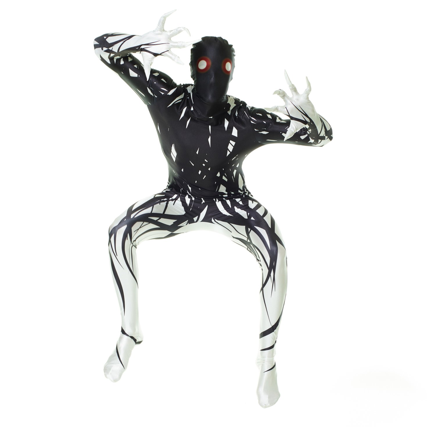 Morphsuits Mens Zalgo Bodysuit Costume, XX-Large