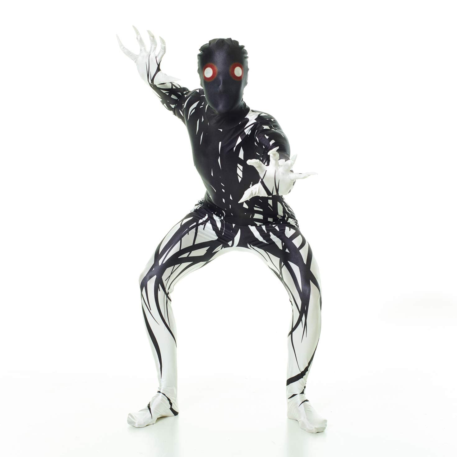 Morphsuits Mens Zalgo Bodysuit Costume, XX-Large