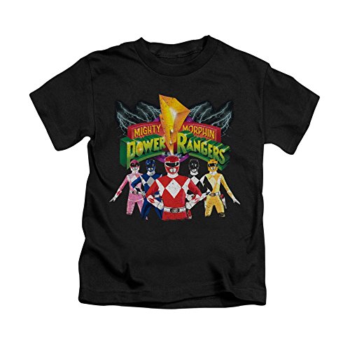 Power Rangers Rangers Unite Kids T-Shirt 4 Black