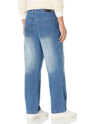 Southpole mens Relaxed-fit Core Denim Pants Jeans, Medium Sand Blue, 38W x 30L US