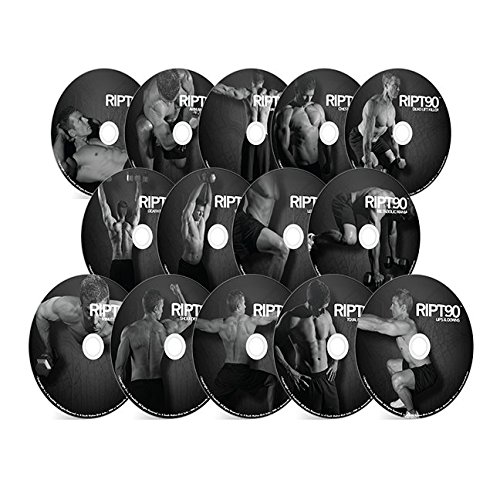 RIPT90: 90 Day 14-DVD Workout Program with 14 Exercise Videos Training Calendar