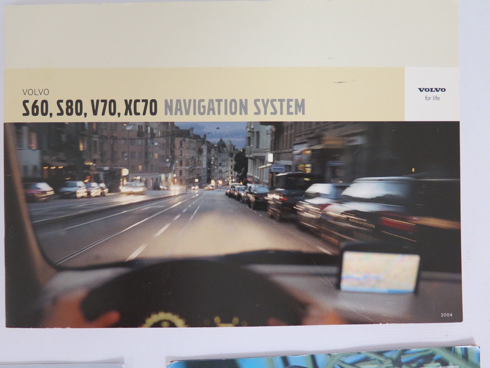 VOLVO 2004 S60 & S60R ORIGINAL OWNERS MANUAL KIT