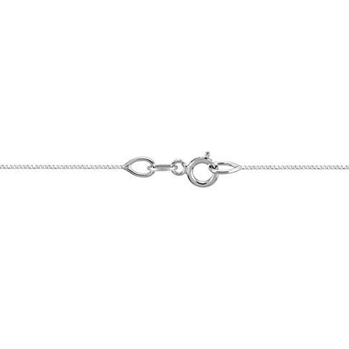 Diamond Wish 14k White Gold Letter K Diamond A to Z Initial Pendant Necklace (1/10cttw) with 18-inch chain