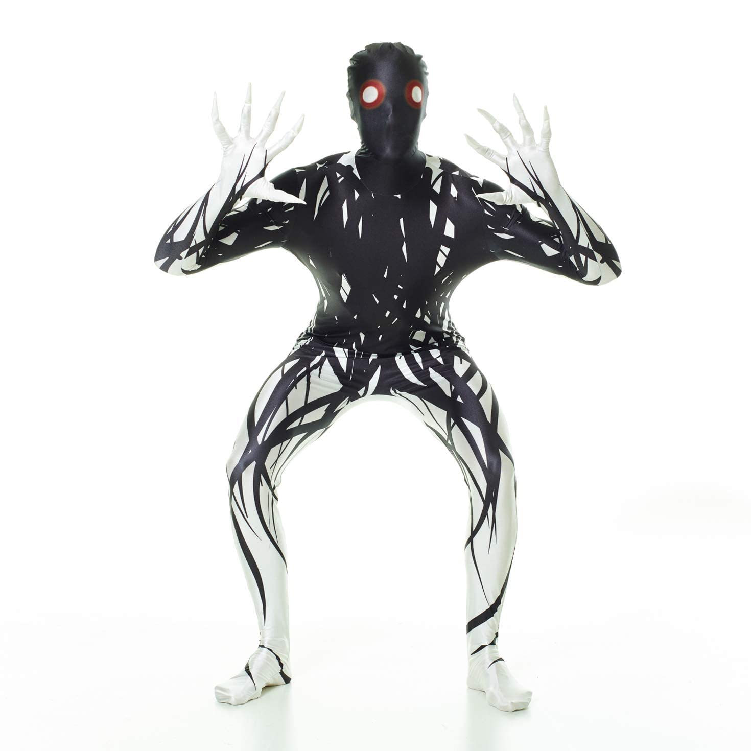 Morphsuits Mens Zalgo Bodysuit Costume, XX-Large